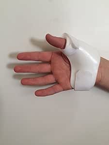 Amazon.com: Top Enterprises TPS-SMLT-WH Thumb Pain Relief Splint white ...