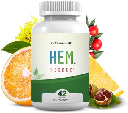 Amazon.com: Hem Healer Hem Rescue Hemorrhoid Treatment Supplement - All ...