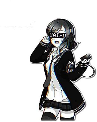 Amazon.com - 13cmx8.6cm for Maki Waifu Cute Girl Motorcycle Laptop Car ...