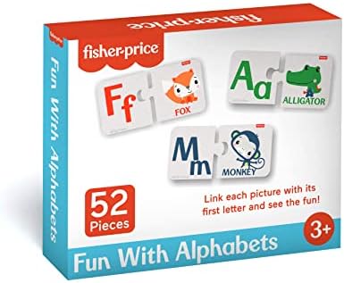 Buy Fisher-Price Fun with Alphabets Puzzles - 56 Pieces Alphabet ...