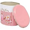 Nobel Retro Set of 3 Stainless Steel PINK Tea Coffee Sugar Jar ...