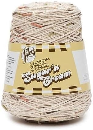 Amazon.com: Lily Sugar'N Cream Cones Overcast Yarn - 1 Pack of 400g ...