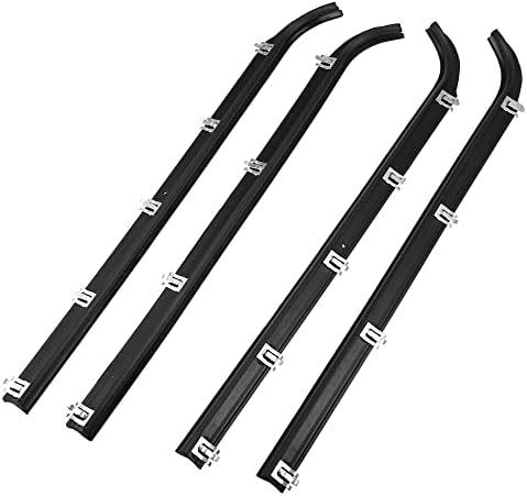 Amazon.com: Inner & Outer Window Sweep Felts Seals Weatherstrip 4 Pc ...