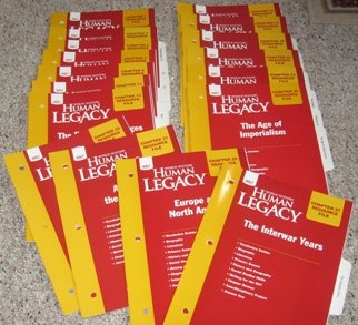 2008 Holt Human Legacy World History Odd numbered Chapter Resource ...