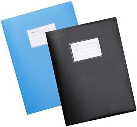 A4 104 Pockets Display Book Presentation Folder Project Folders Soft ...