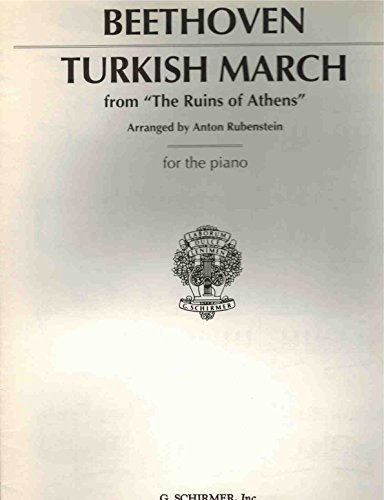 Turkish March from "The Ruins of Athens" by Beethoven, Transcription by ...