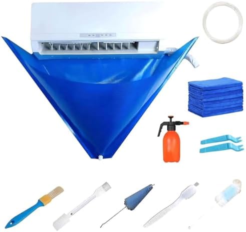 Amazon.com: AQEENURA Mini Split Cleaning Kit,air Conditioner Cleaning ...