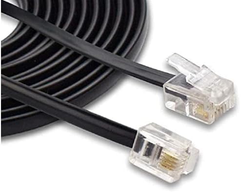 Hola ! RJ11 Telephone Line Wire Patch Cable Compatible for Landline ...