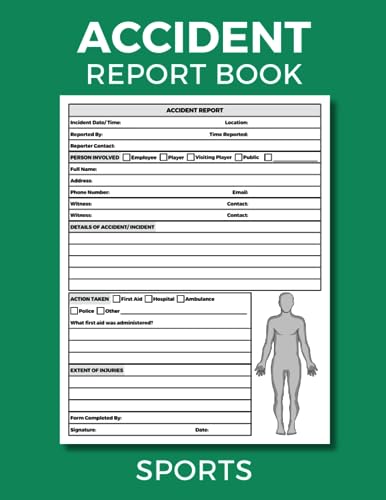 Sports club accident book [Athletic Club] 2024