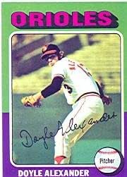 Amazon.com: 1975 Topps Baseball Card #491 Doyle Alexander ...