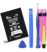 Amazon.com: Battery for TLi013C1,[3000mAh] High Capacity Replacement ...