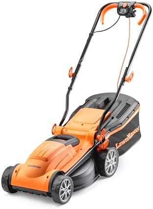 Flymo Chevron 32V Electric Wheeled Lawn Mower, 1200 W, Cutting Width 32 ...