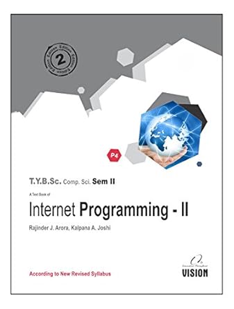 Buy Internet Programming - II Book Online at Low Prices in India ...