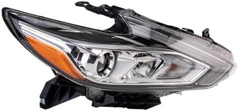 Amazon.com: TRQ Passenger Side Headlight Assembly Halogen Compatible ...