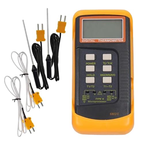 Waterproof Thermocouple Thermometer Digital Temperature Measurement ...