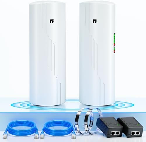 Amazon.com: Wireless Bridge Point to Point Outdoor WiFi, Wireless ...