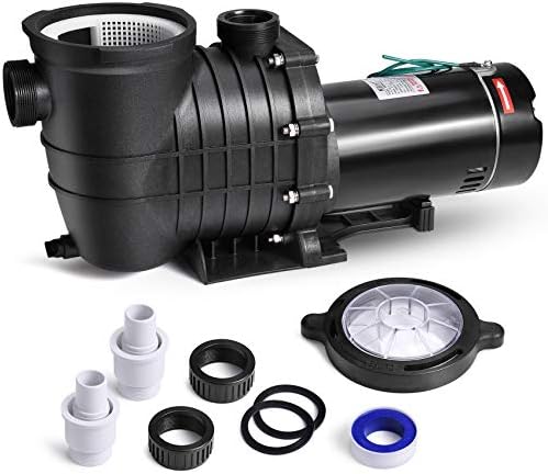 Amazon.com : Oswerpon 2.0 HP High Pressure Self Primming Pool Pump Dual ...