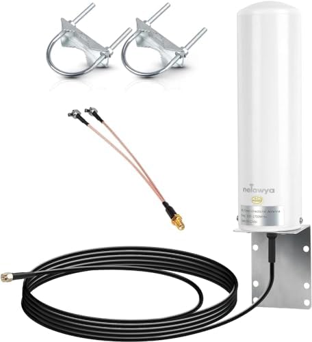 Nelawya 4G LTE Antenna High Gain 10-12dBi Long Range Outdoor Antenna ...