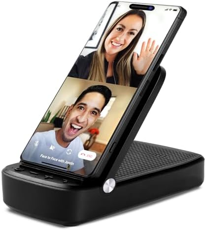 Amazon.com: Bluetooth Speaker with Wireless Charging and Cell Phone ...