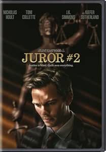 Amazon.com: Juror #2 (DVD) : Clint Eastwood, Nicholas Hoult, Toni Collette, J.K. Simmons, Kiefer ...
