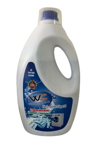 WINSKY CHEMICAL Matic Liquid Detergent Top Load Refill Pouch, 5 Litre ...