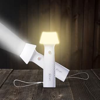 Mr.Light 2-in-1 Rechargeable Torch / Emergency Lantern, Li-ion Battery ...