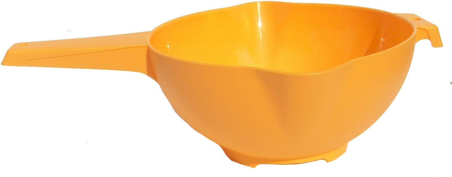 Amazon.com: Tupperware 2 Quart Colander Strainer with Handle in Orange ...