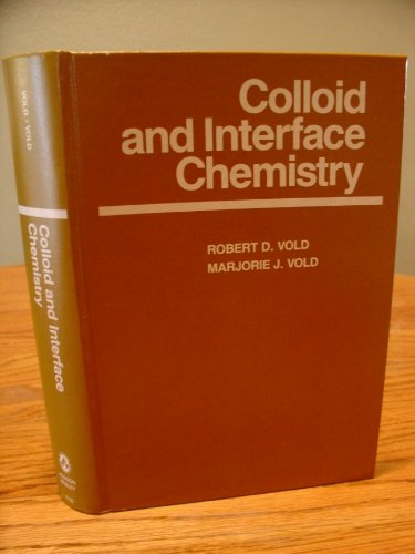 Amazon.com: Colloid and Interface Chemistry: 9780201081954: Vold ...