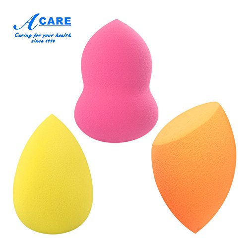 Yellow Pink Orange : Acare Makeup Foundation Sponge Puff Bigger into ...
