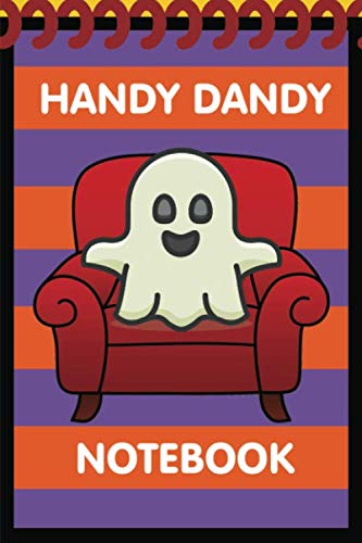 Handy Dandy Notebook: Halloween Spooky Ghost Style - Kids little 6x9 ...