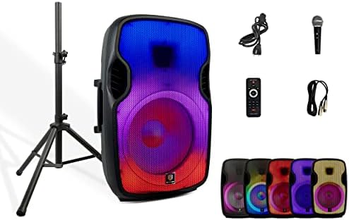 Amazon.com: PRORECK Stage 1260 8000W P.M.P.O Stereo/Mono PA Speaker ...