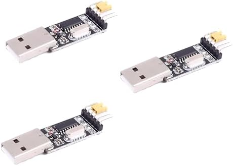 Amazon.com: PAMEENCOS 3 pcs USB to RS232 TTL CH340G Converter Module ...