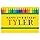 Amazon.com: Crayon Box Birthday Banner Party Decoration Backdrop ...