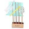 Amazon.com: PLSFIT Plastic Bag Drying Rack, Reusable Ziplock Bag Dryer ...
