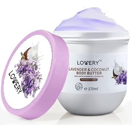 LOVERY Strawberry Milk Whipped Body Butter, 2-Pack Ultra-Hydrating Shea Butter Body Cream ...