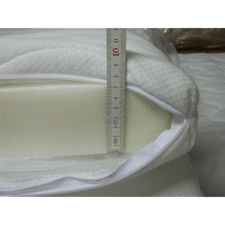 Topper Visco 80 x 200 cm. Viscoelastische Auflage Kern 7 cm ...