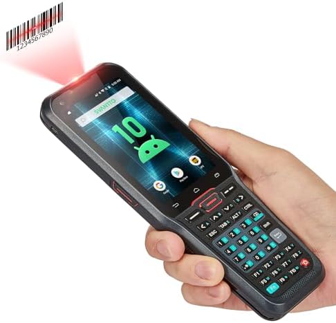 Amazon.com : SVANTTO Android Barcode Scanner with Full Size Numeric ...