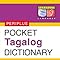 Amazon.com: Pocket Tagalog Dictionary: Tagalog-English English-Tagalog (Periplus Pocket ...