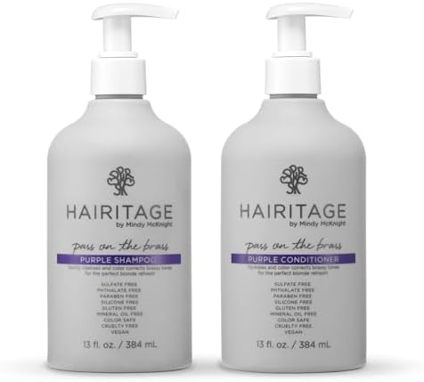 Amazon.com : Hairitage Color Check Moisturizing Shampoo and Conditioner ...