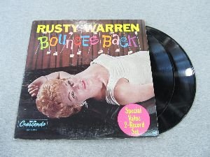 Rusty Warren Bounces Back Life of the Party Adult Comedy Vinyl Original ...