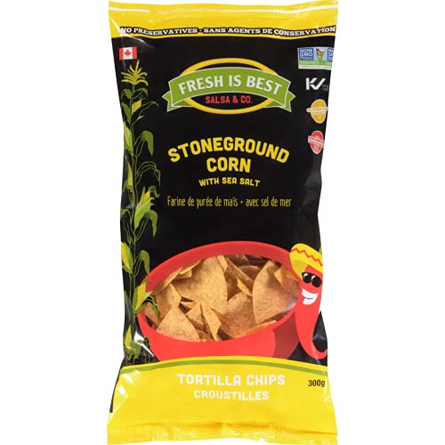 Amazon.com: FRESH IS BEST Yellow Corn Tortilla Chips, 300 GR