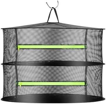 Amazon.com: Hwayslon Hanging Drying Net Foldable Drying Rack Net Dryer ...