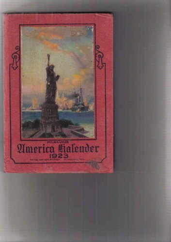 Amazon.com: Milwaukee America Kalender 1923: Unknown: Books