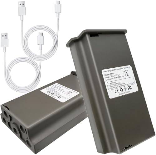 Amazon.com: Anepoch 2-Pack EM6 6000mAh Lipo Lithium Rechargeable Trail ...