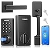 Philips Wi-Fi Smart Door Lock with Handle Set, Keypad Deadbolt for ...