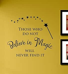 Amazon.com: Those who do not Believe in Magic Will Never find it Vinyl ...