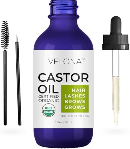 Amazon.com: Nature Drop Organic Castor Oil,1 oz - 100% USDA Certified ...