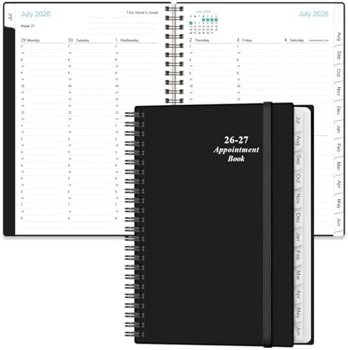 Amazon.com : 2026-2027 Appointment Book & Planner - 2026-2027 Daily ...