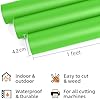 Amazon.com: Prime Vinyl Permanent Vinyl - Matte Green Adhesive Vinyl ...