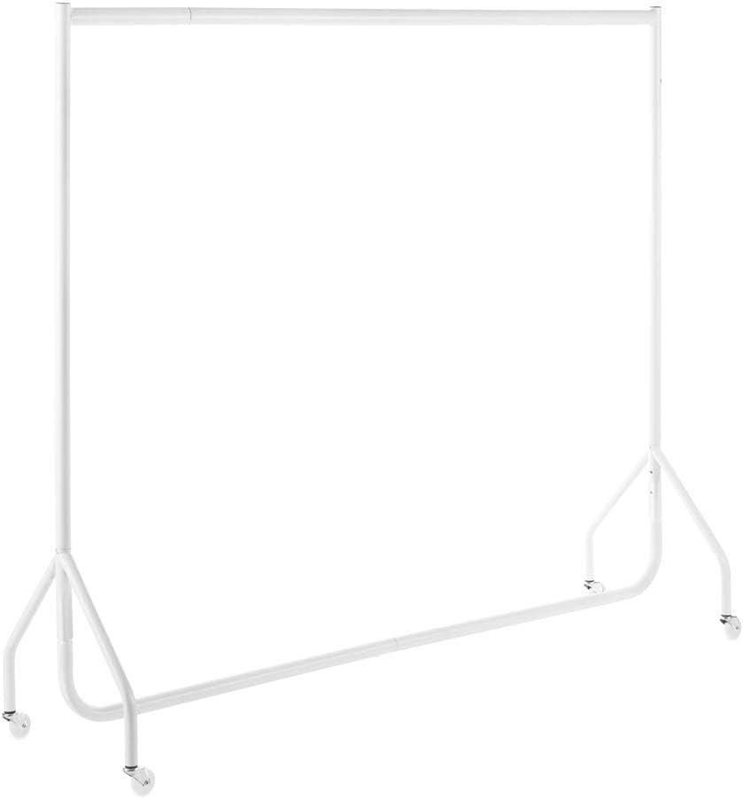 The Shopfitting Shop Heavy Duty Clothes Rail Garment Rail 4ft Long x ...